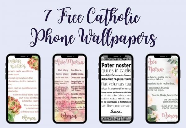 Catholic Phone Wallpapers Archives - Graceful | a Catholic Homemaking Blog