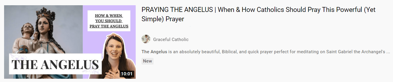 When to Pray The Angelus: How, When, & who Should Pray This Powerful ...